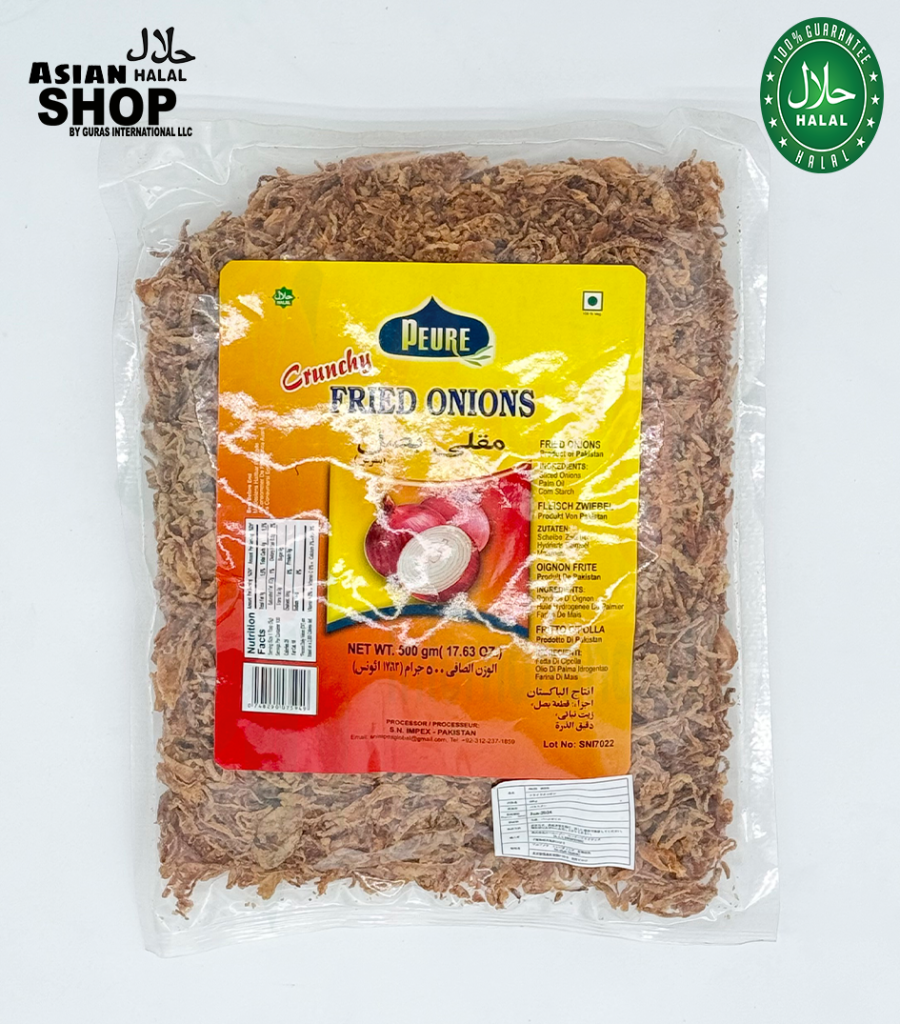 FRIED ONIONS 500g - Asian Halal Shop